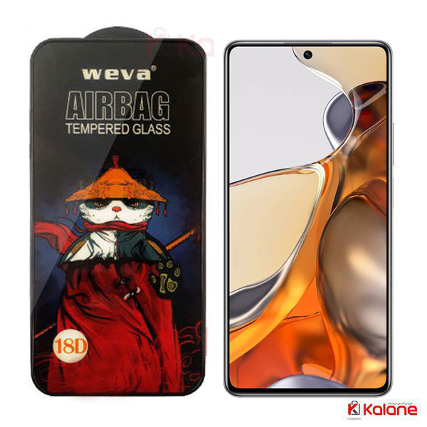 گلس تمام صفحه Xiaomi 11T مدل ایربگ دار | کالانه