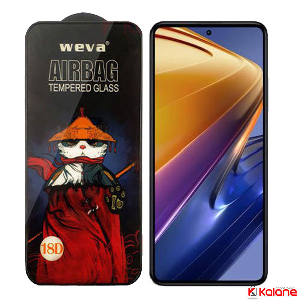 گلس تمام صفحه Xiaomi Poco F4 5G مدل ایربگ دار | کالانه